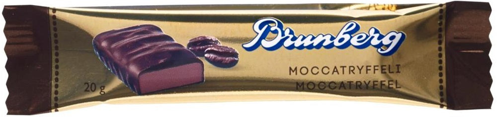 Brunberg Mocca Truffle 20g, 60-Pack | Finnish Chocolate Bar