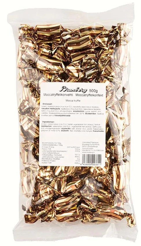 Brunberg Mocca Truffle Chocolates 500g | Finnish Sweets