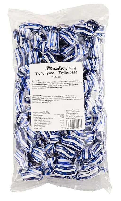 Brunberg Truffle Chocolates 500g, 6-Pack | Finnish Sweets