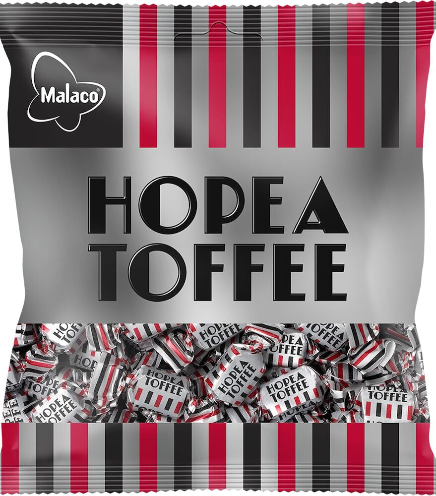Cloetta Hopea Toffee 168,7g, 18-Pack | Finnish Licorice Candy