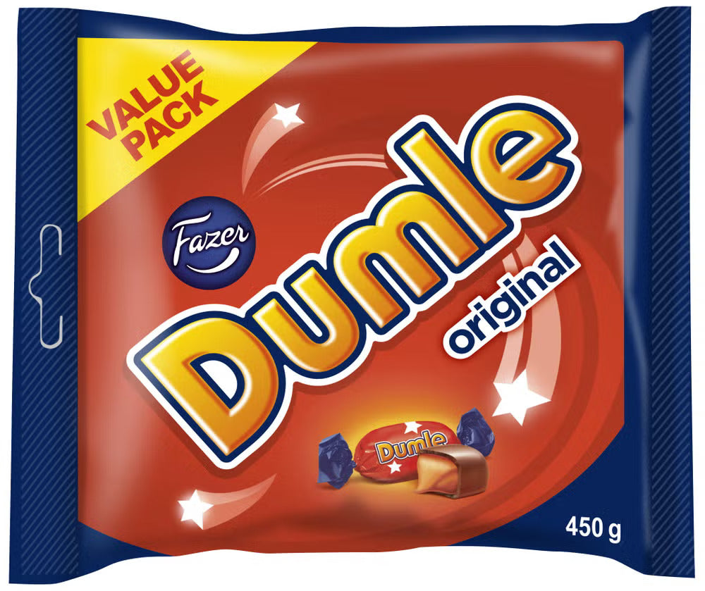 Dumle Original Value Pack 450g, 10-Pack | Finnish Chocolates