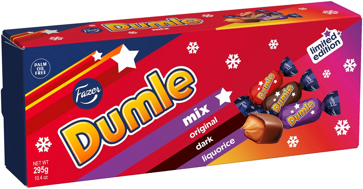 Fazer Dumle Mix Chocolates 295g | Finnish Sweets