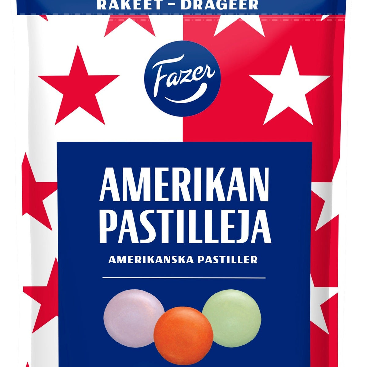 Fazer Amerikan Pastilleja 175g | Finnish Chocolate Candy