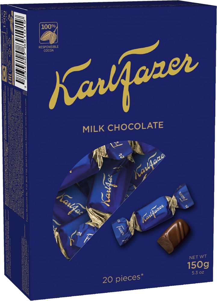 Karl Fazer Milk Chocolate Candy 150g | Finnish Sweets