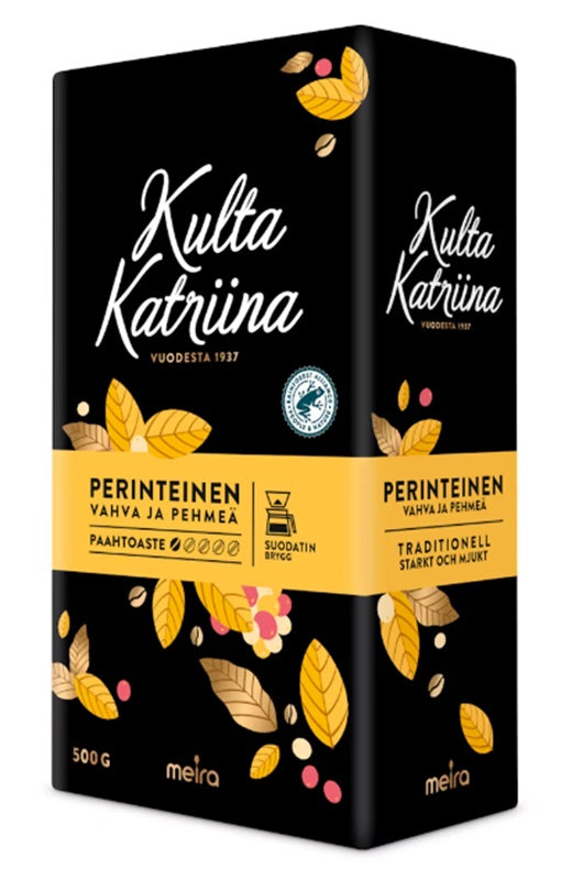 Kulta Katriina Traditional Ground Coffee 500g | Finnish Coffee