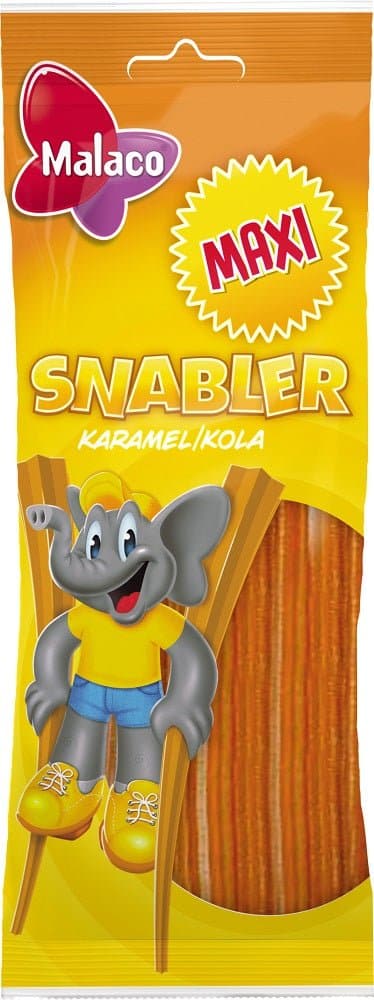 Malaco Snabler Karamel 200g, 10-Pack | Swedish Candy