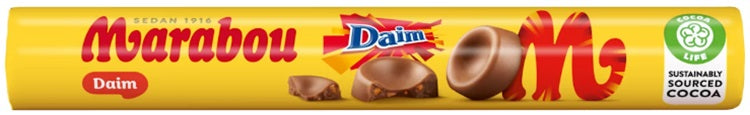 Marabou Daim Chocolate Roll 67g | Swedish Chocolate Candy