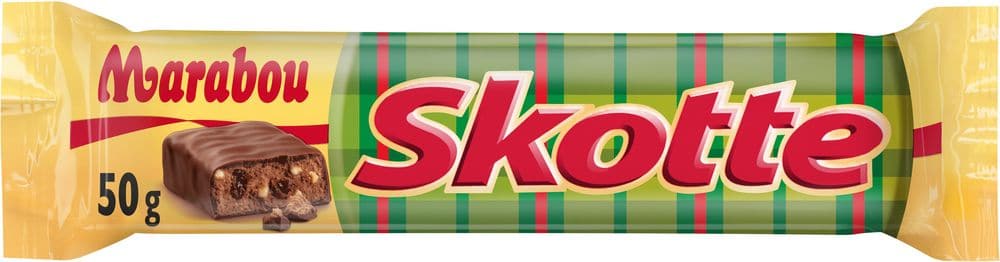 Marabou Skotte 50g, 30-Pack | Swedish Chocolate Bar