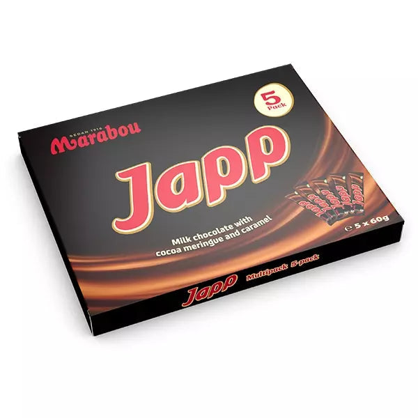 Marabou Japp Gift Box 300g, 8-Pack | Swedish Chocolate