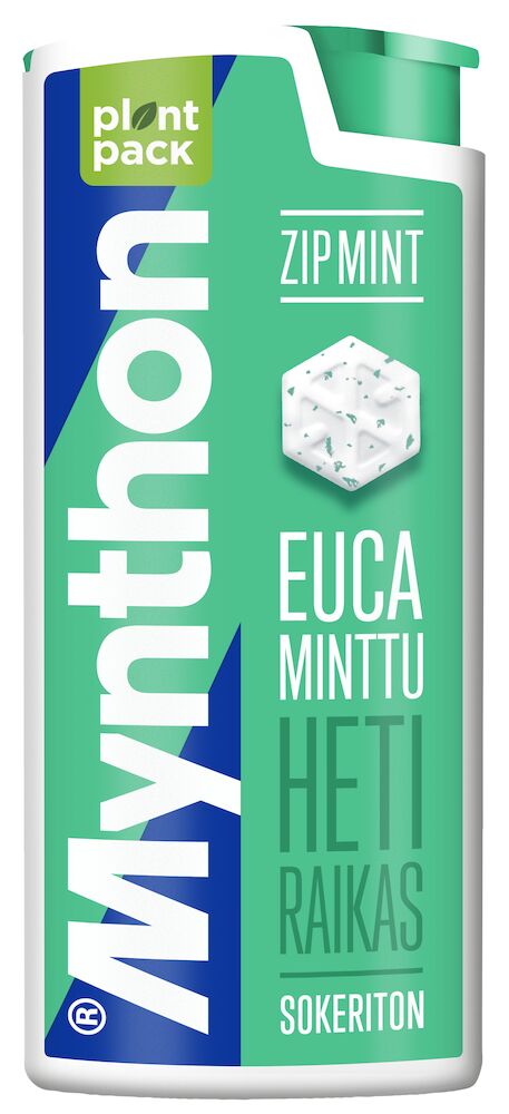 Mynthon Zip Mint Eucamint 30g | Finnish Throat Pastilles – Scandinavian ...