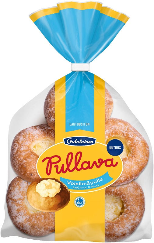Oululainen Pullava Voisilmäpulla 270g | Finnish Sweet Buns