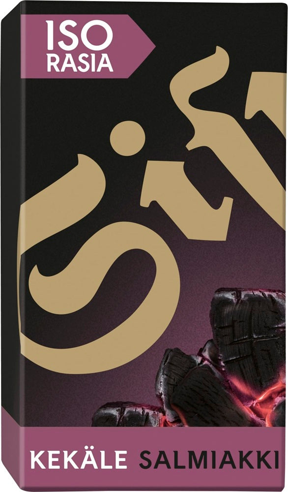 Sisu Kekäle Salmiakki 70g, 12-Pack | Finnish Licorice Pastilles