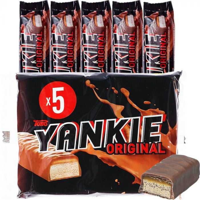 Toms Yankie Original 40g, 5-Pack | Danish Chocolate