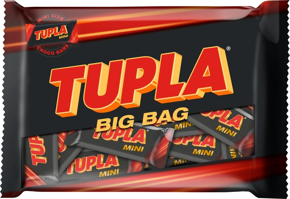 Tupla Big Bag 352g, 8-Pack | Finnish Mini Size Chocolate Bars