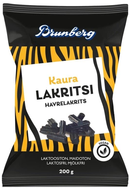 Brunberg Kauralakritsi 200g | Finnish Licorice Candy