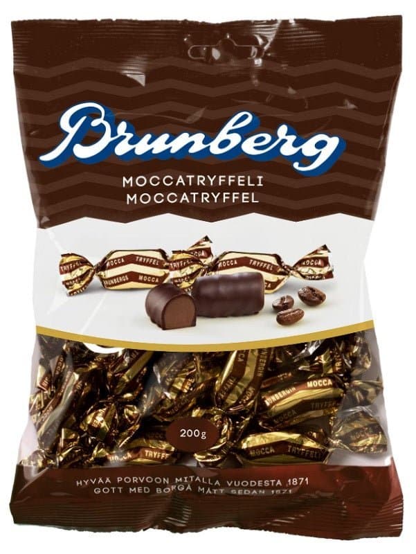 Brunberg Mocca Truffle 200g | Finnish Chocolates