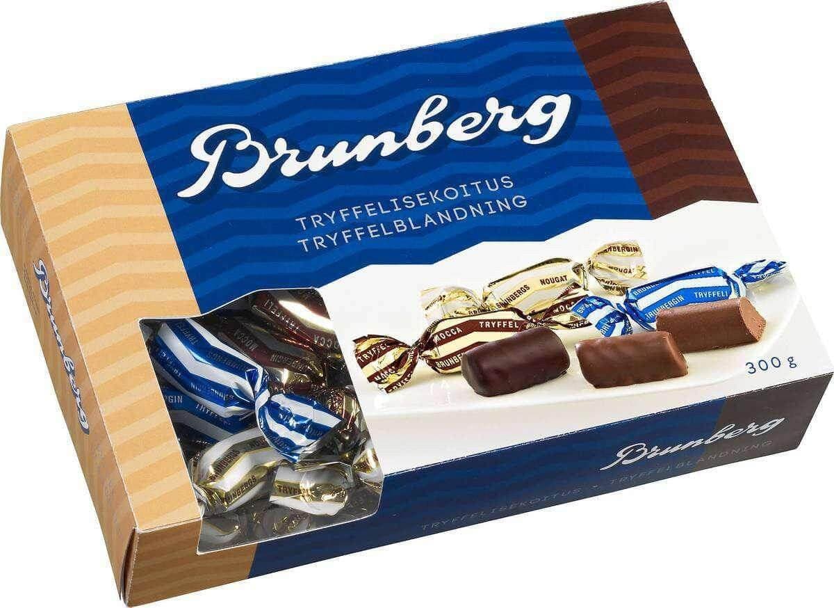 Brunberg Truffle Mix 300g, 6-Pack | Finnish Chocolates