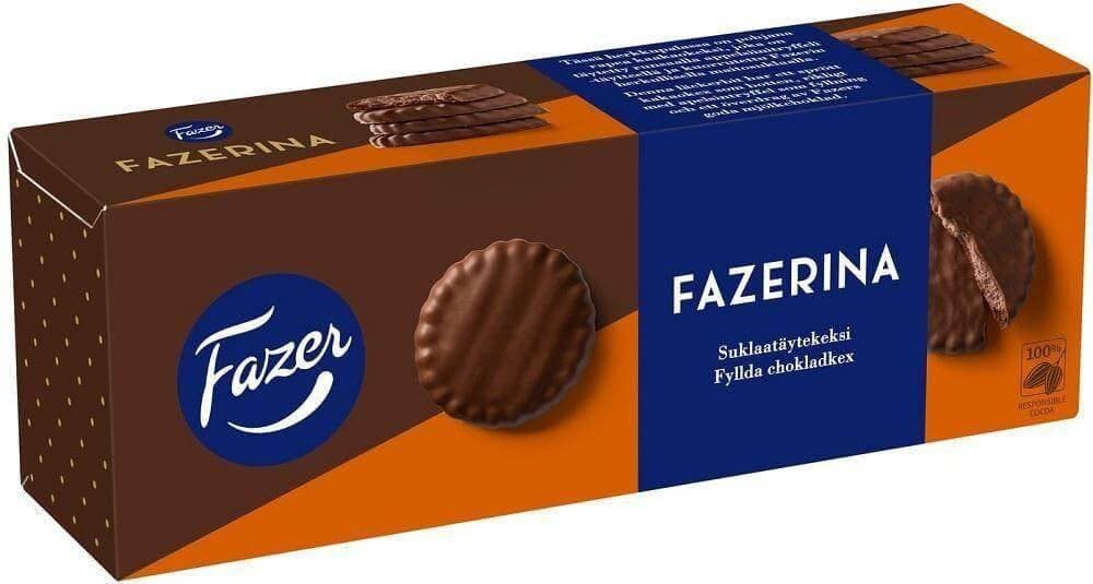 Fazer Fazerina 142g, 10-Pack | Finnish Biscuits