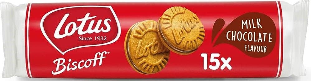 Lotus Biscoff Sandwich Milk Chocolate 150g | Belgian Biscuits