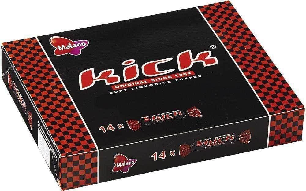 Malaco Kick Original 266g, 8-Pack | Swedish Licorice Candy