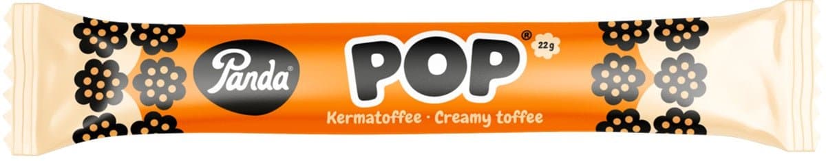 Panda Pop Cream Toffee 22g | Finnish Licorice