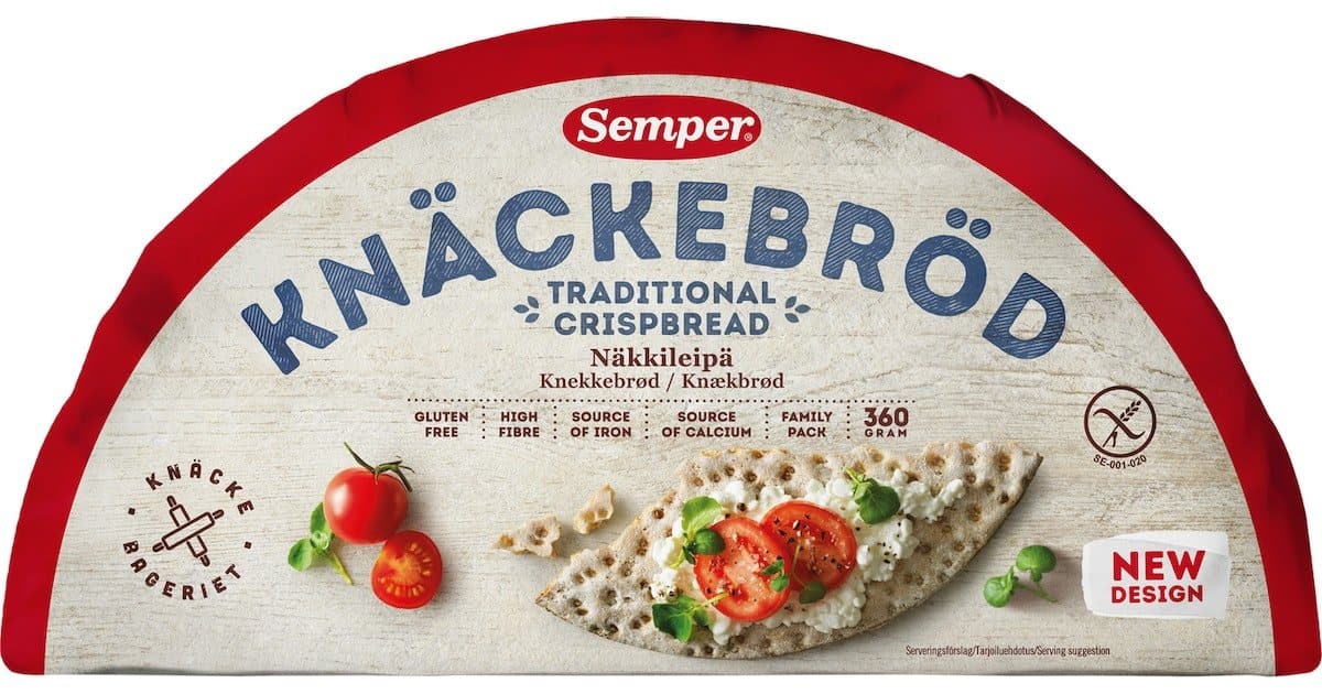 Semper Knäckebröd 360g | Swedish Crispbread