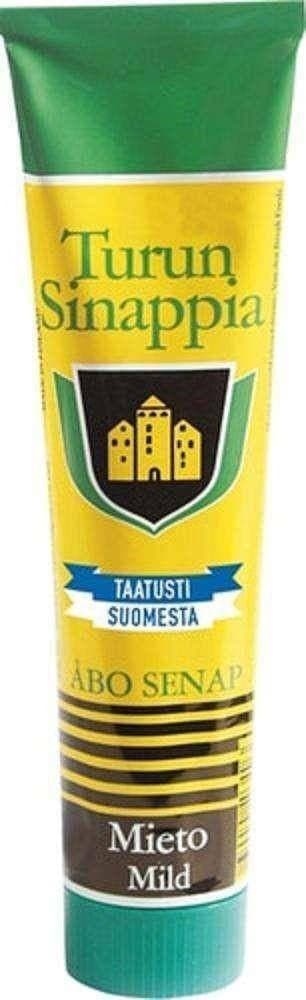 Turun Sinappi Mieto 125g, 16-Pack | Finnish Mustard