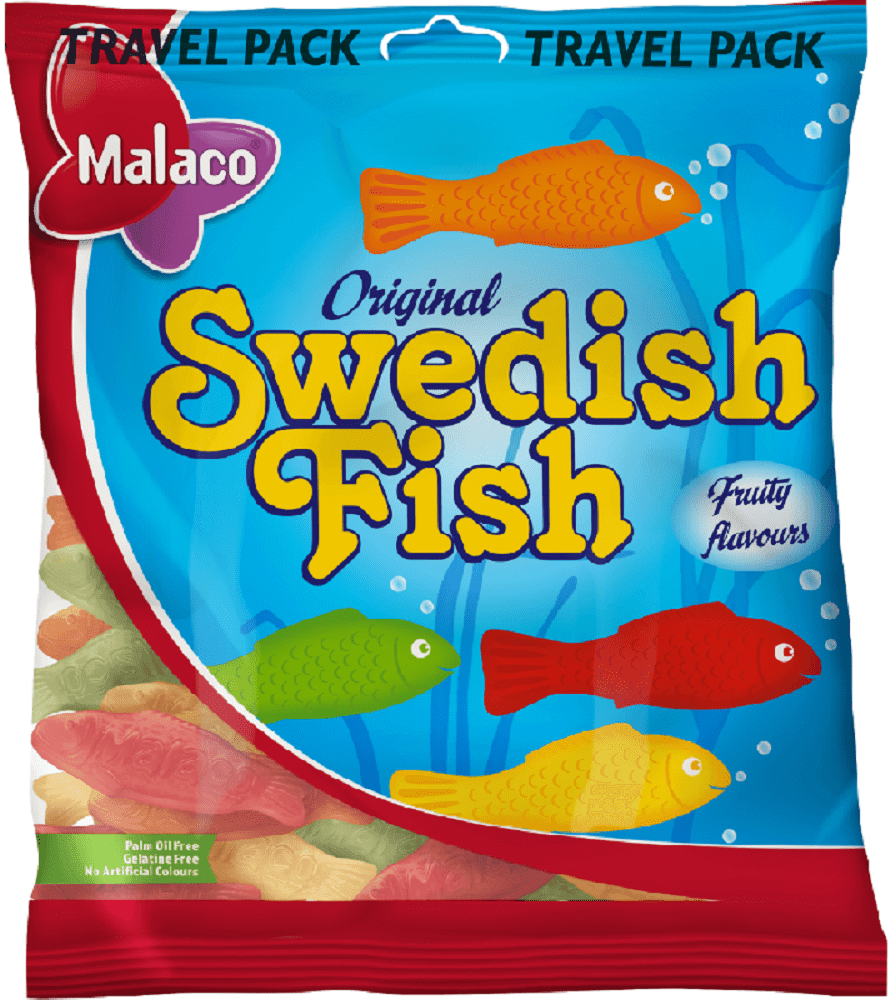 Malaco Swedish Fish 350g | Swedish Fruit Candy